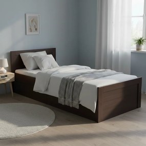 Mdx Postel MORRIS 80 x 200 cm - Wenge