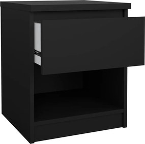 Noční stolek Simplicity, černý mat