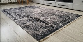 HU Šedohnědý moderní koberec Banco 1088-GREY Rozměr: 60x110 cm