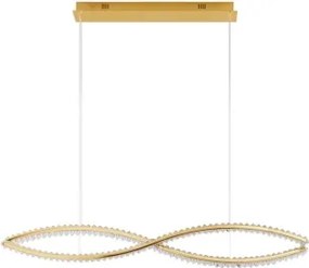 Závěsné LED svítidlo NOVA LUCE AURELIA 95W 3500K 9019724 stmívatelné Triac