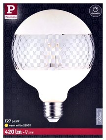 LED Stmívatelná žárovka CLASSIC G125 E27/4,5W/230V 2600K - Paulmann 28742