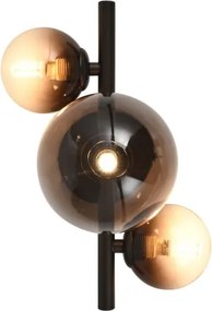 BRILAGI - LED Nástěnné svítidlo MILLA 3xG9/3W/230V hnědá/kouřová hnědá