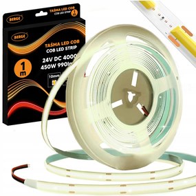 BERGE LED pásek COB Neon 24V - 480D - 9W/m - IP20 - 990lm - 1m - neutrální barva