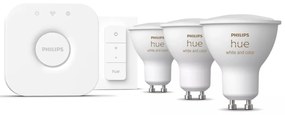 Smart startovací balíček 5 ks GU10, 6 W White and color ambiance – Philips Hue