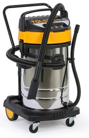 Průmyslový vysavač, suché/mokré sání, 3000 W, 80 l