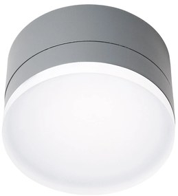 Trinity LIHGAA02 Venkovní stropní svítidlo Zelda LED 12W 3000K, antracit, průměr 10,8cm, IP54