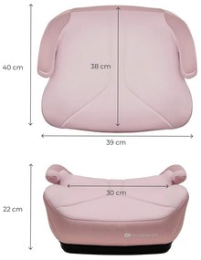 Kinderkraft Podsedák I-Boost 2 (125–150 cm) Pink