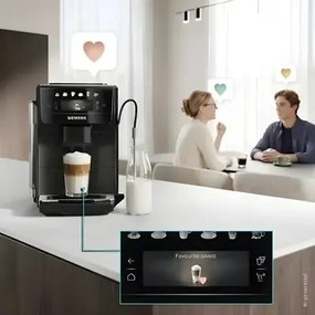 Siemens EQ600 iAroma TP603E08 černá / Automatický kávovar / 1500 W / 1