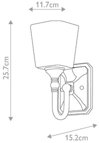 Elstead FE-CONCORD1-BATH - LED Koupelnové svítidlo CONCORD 1xG9/3W/230V IP44