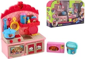 TEDDIES Kuchyňka s doplňky v krabici / Dětská kuchyňka / plast / od 3