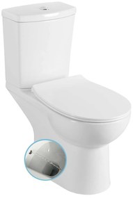 Sapho - WC kombi Kairo, s bidetovou sprškou, zadní odpad, bílá PC106