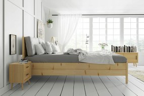 INTERBEDS postel 180x200 dřevěný kovový zvedací rošt Continental Matrace