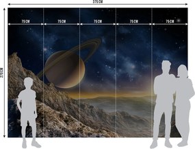 Fototapeta na míru Velkolepý Saturn | Vliesová fototapeta na zed' | DFTNXXL1126