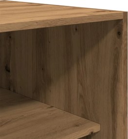 Šatní skříň dub artisan 100 x 50 x 200 cm kompozitní dřevo 3307809