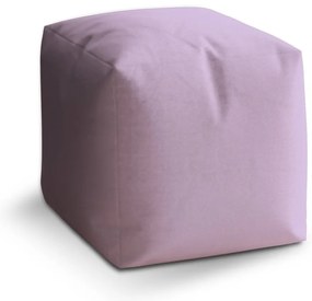 Taburet Cube světle fialová, fialová