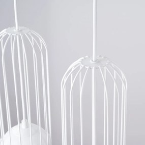 Sollux Lighting Závěsné svítidlo BRINA 3L bílé