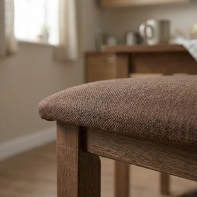 Stima Židle SIENA s čalouněným sedákem Odstín: Dub Sonoma, Látky: LUX antracit 6