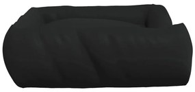 vidaXL Pelíšek pro psa s polštářky černý 75x58x18 cm oxfordská tkanina