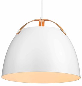 Halo Design 734870 závěsné svítidlo Oslo bílé, ø40cm