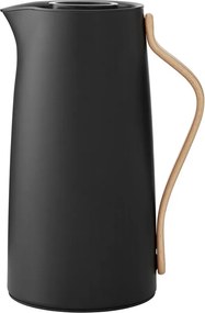 Černá termokonvice z nerezové oceli 1,2 l Emma – Stelton