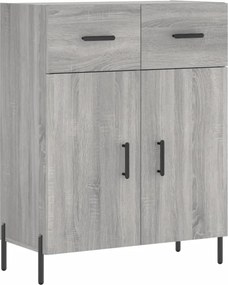 Skříň highboard šedá sonoma 69,5 x 34 x 180 cm kompozitní dřevo 3198543