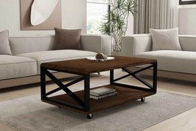 Designový konferenční stolek Kabira 98 cm ořech