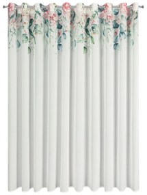 ZÁVĚS NA KROUŽCÍCH ALORA 350X250 CM LISTY