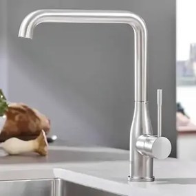 Grohe Essence - Dřezová baterie supersteel