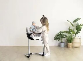 SMOBY Autosedačka a židlička 3v1 Maxi-Cosi  Quinny béžová / Pro panenk