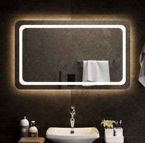 vidaXL Koupelnové zrcadlo s LED osvětlením 100x60 cm [151793]