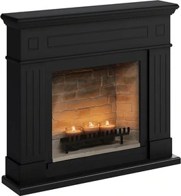 Dekorativní krb na svíčky Tagu Larsen Deep Black