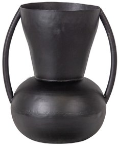WOOOD černá kovová váza SIEP 377322-Z