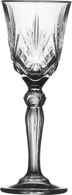 Křišťálové skleničky v sadě 4 ks na likér 50 ml Melodia – Lyngby Glas