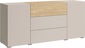 XXXLutz ŠIROKÁ KOMODA, barvy dubu, kašmírová, 150/68/38,5 cm P & B - Online Only obývací stěny - 002778007135