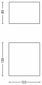 Philips 17303/47/16 - LED venkovní nástěnné svítidlo MACAW LED/3W/230V IP44