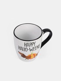 Sinsay - Keramický hrnek s uchem na Halloween - bílá