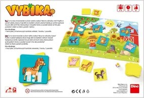 DINO Vybika - Dětská hra / Počet hráčů: 2-6 / od 3 let