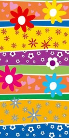 Fototapeta Dimex Colorful Flowers S-351 | 110x220 cm