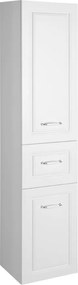 Aqualine Aqualine, FAVOLO skříňka vysoká s košem 40x184x31 cm, bílá mat, FV180