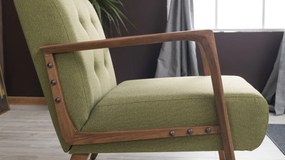 Atelier del Sofa Křeslo Kemer - Green, Zelená