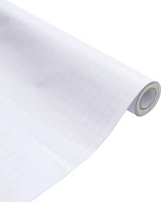 Okenní fólie matná bílá 90 x 2 000 cm PVC 155748