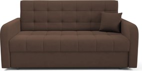 Rozkládací pohovka HAVINI Kronos, 160 cm Barva látky Kronos: Hnědá (Kronos 06)