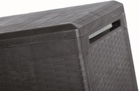 Zahradní box RATANO 114 cm - 290 L antracit