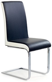 ImportWorld Kovová židle Arcadio (Barva: Černá - bílá)