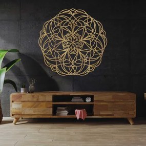 Elegantní dřevěná mandala – Stylová nástěnná dekorace | SENTOP PR0250