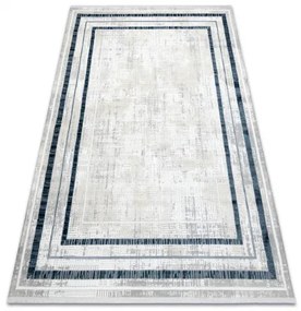 Dywany Luszczow Kusový koberec moderní DUKE 51523 krémová / modrá Rozměr koberce: 240 x 330 cm