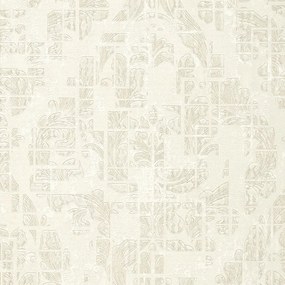 Béžová vliesová zámecká tapeta, Ornamenty, 28701, Kaleido, Limonta