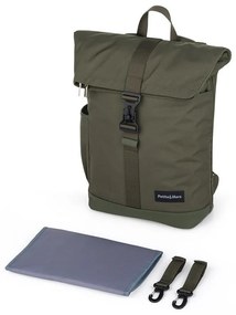Petite & Mars Batoh přebalovací na kočárek Jackob Military Green