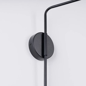 Sollux Lighting Nástěnné svítidlo NOX černé