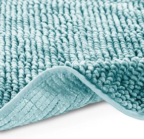 Tyrkysová koupelnová předložka 70x120 cm Bati – Restilo